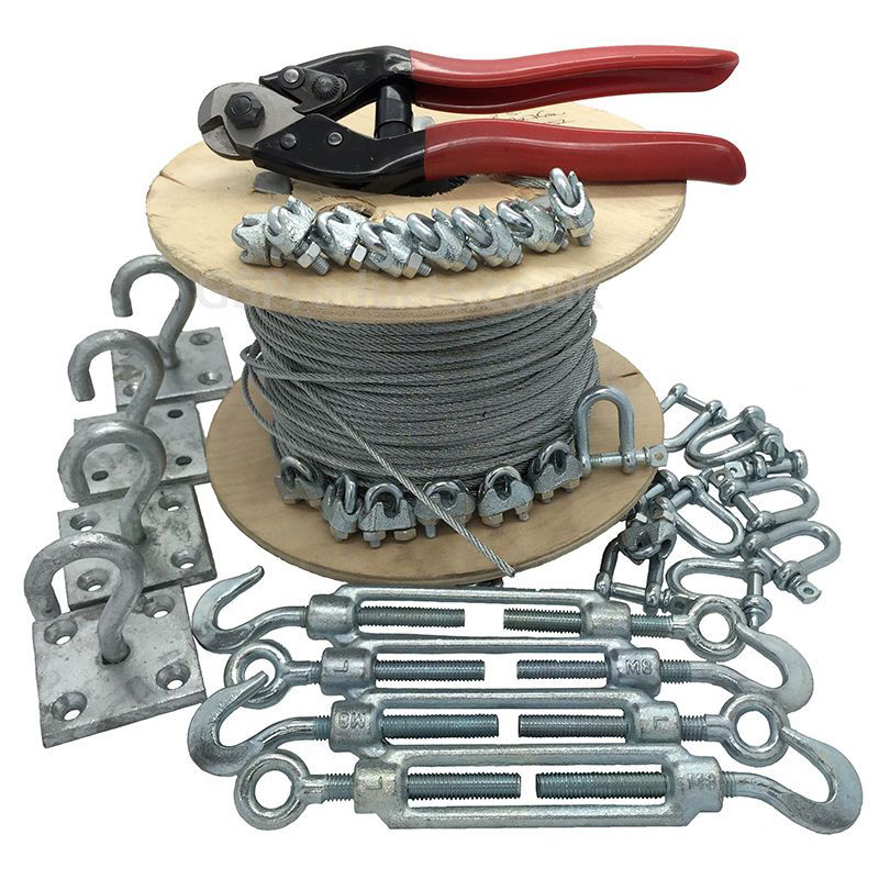 Wire rope catenary kits | Overhead wire light kit | Wire Rope Shop