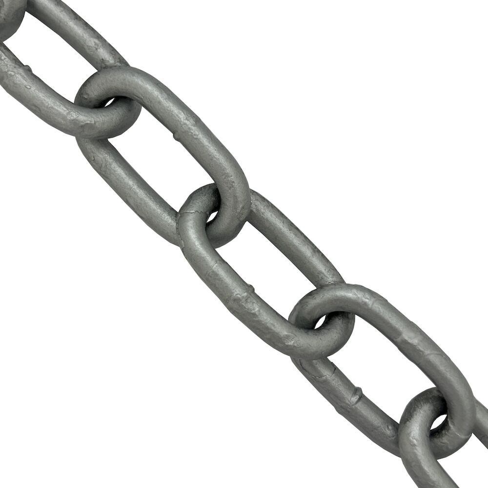 4mm x 19mm Galvanised Steel Chain - Per Meter | Wire Rope Shop