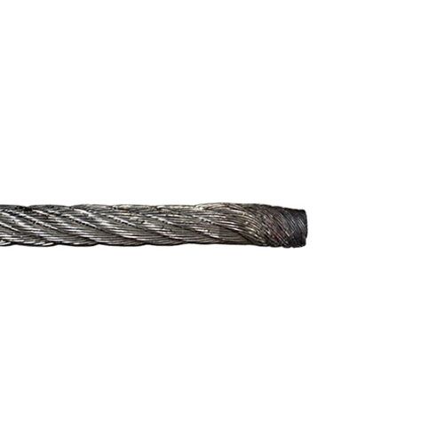 3-4mm 7x7 Galvanised Steel Wire Rope Clear PVC Per Meter WRB | GS Products