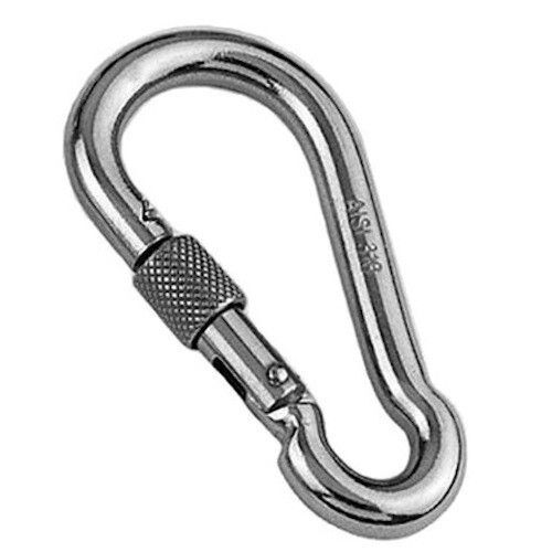 Stainless Steel Locking Carbine Snap Hooks | Wire Rope Shop