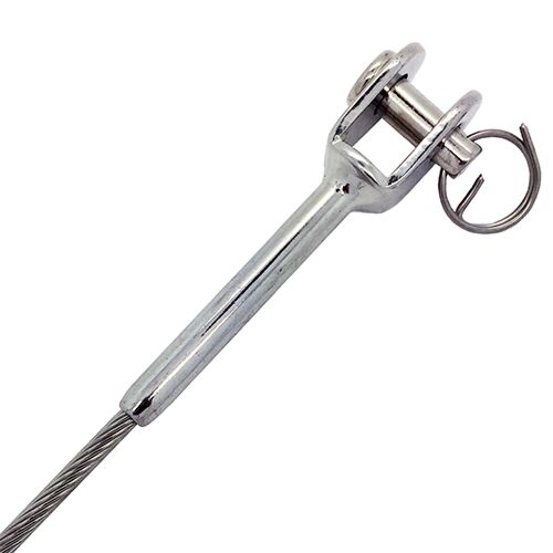 2mm Stainless Steel Swage Jaw Fork Terminal | Wire Rope Shop