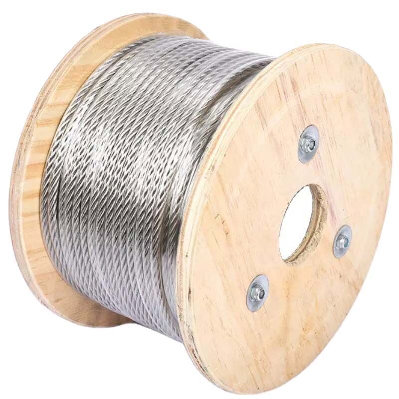 7x7 Stainless steel wire rope - 50 meter reels | 1mm-6mm Wire