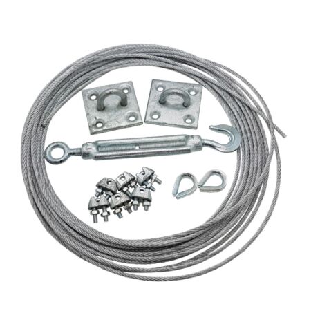 Wire rope catenary kits | Overhead wire light kit | Wire Rope Shop