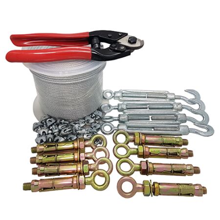 Wire rope catenary kits | Overhead wire light kit | Wire Rope Shop