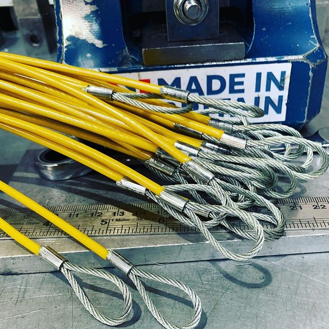 Wire rope rigging swaging service | Custom made wire ropes