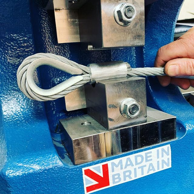 Wire rope rigging swaging service | Custom made wire ropes